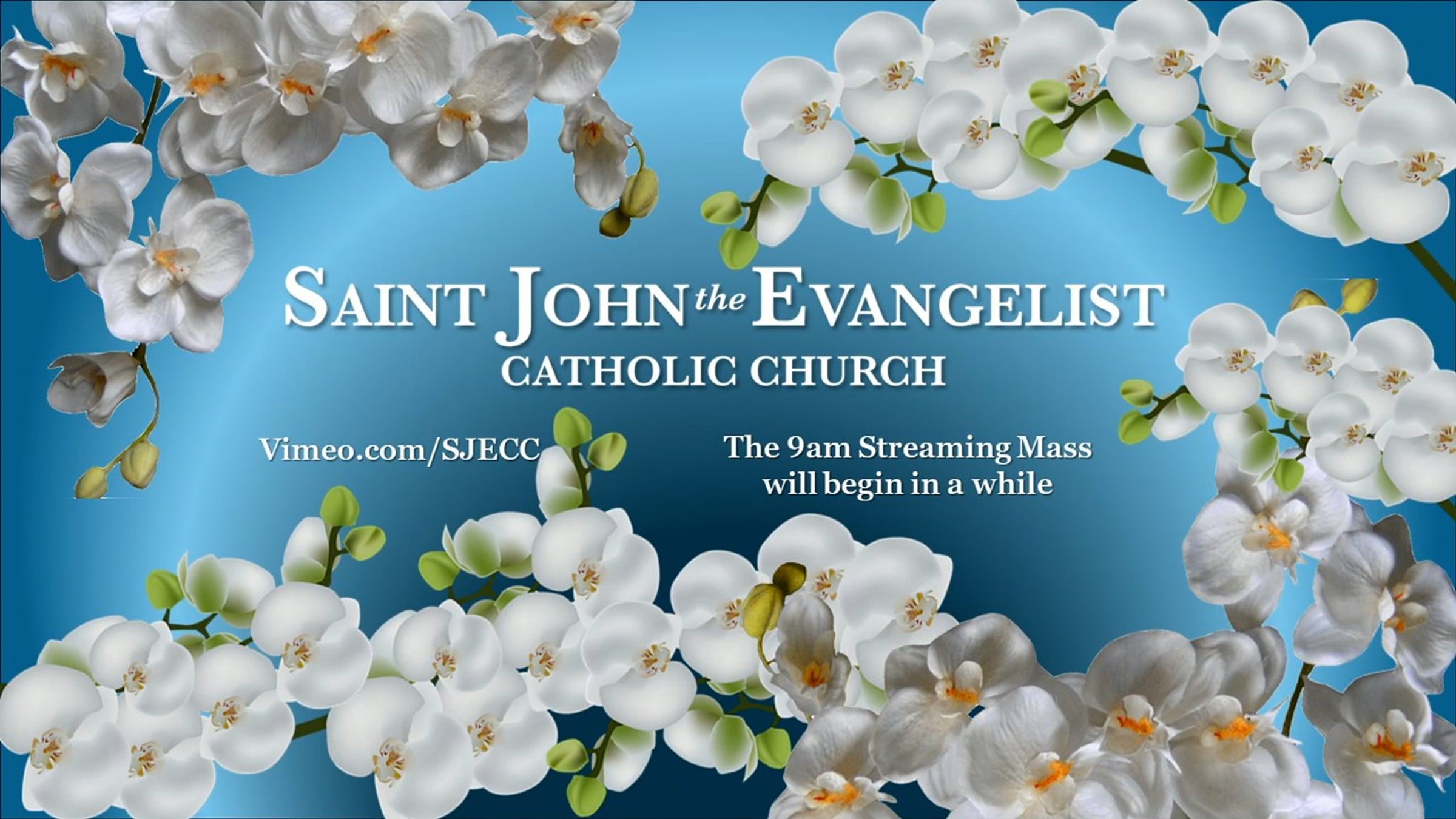 The Most Holy Trinity, Mass at 9:00 and 11:00