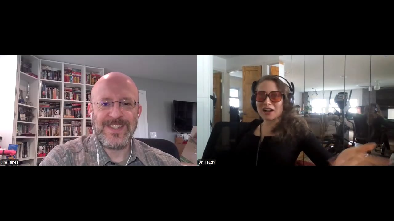 LIBRIOMANCER, "Library Women" & more with Radio Guest JIM C. HINES ...