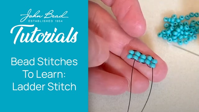 Beading Basics: Learn the Ladder Stitch Expert-Led Craft Tutorial On ...