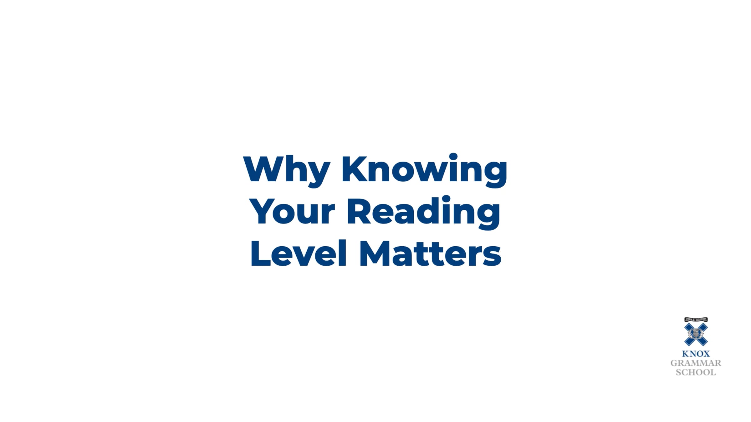 1: Why knowing your Lexile Level Matters — English