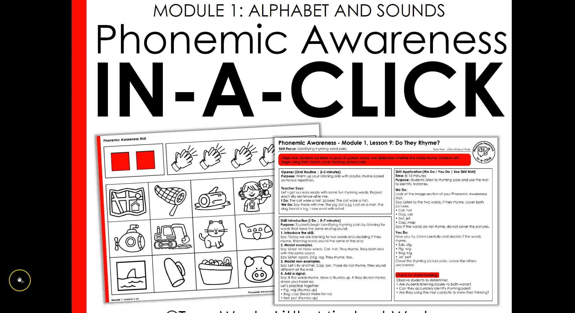 Phonemic Awarness In-a-Click Module 1