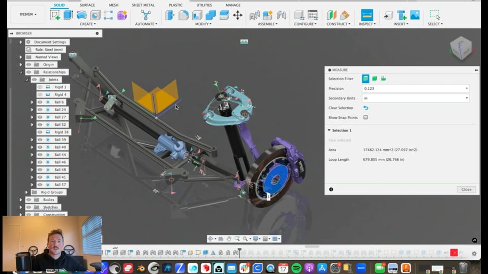 384 | How to Model Suspension Assemblies in CAD | High Performance Academy