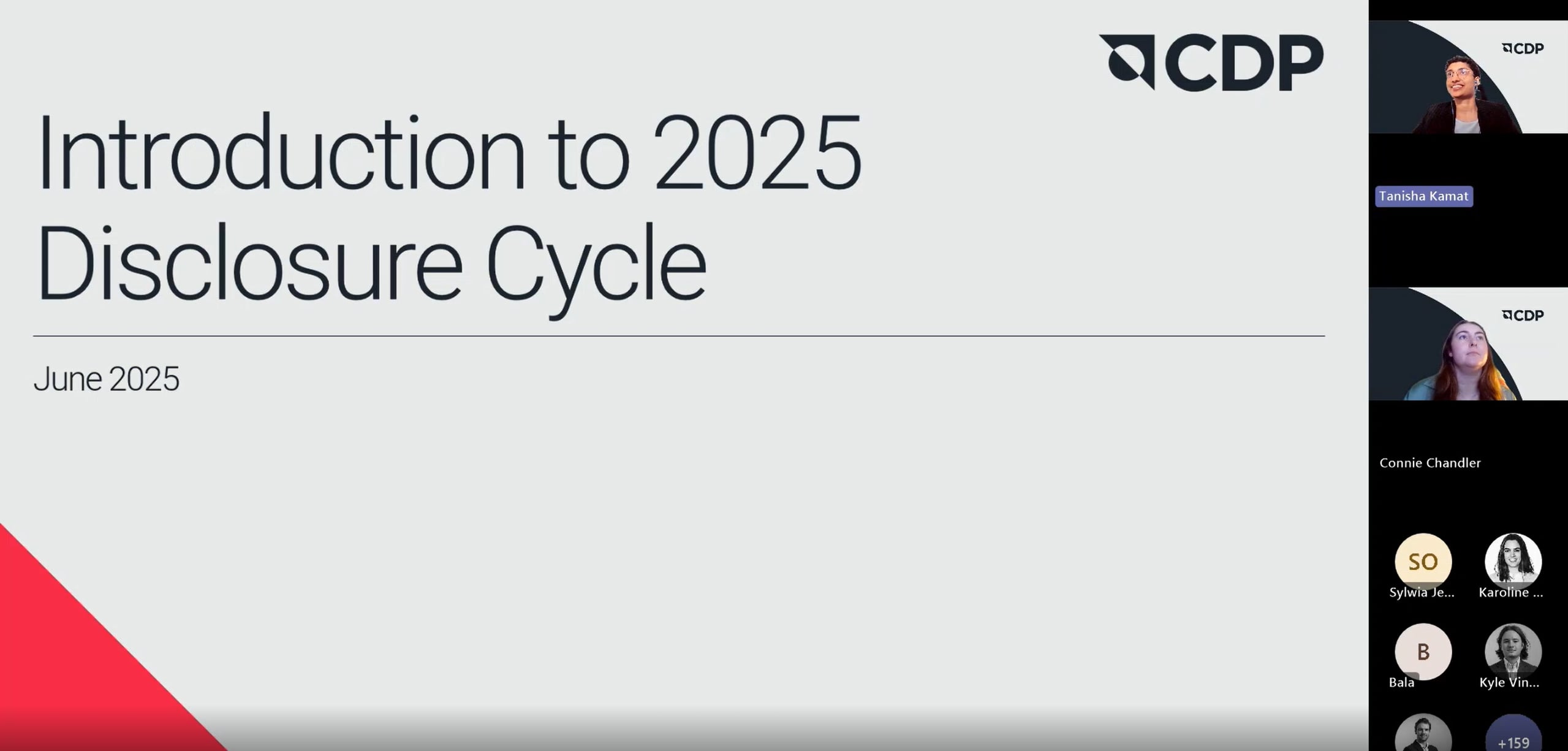 Introduction to CDP 2025 Disclosure Cycle - EU/UK/MEA