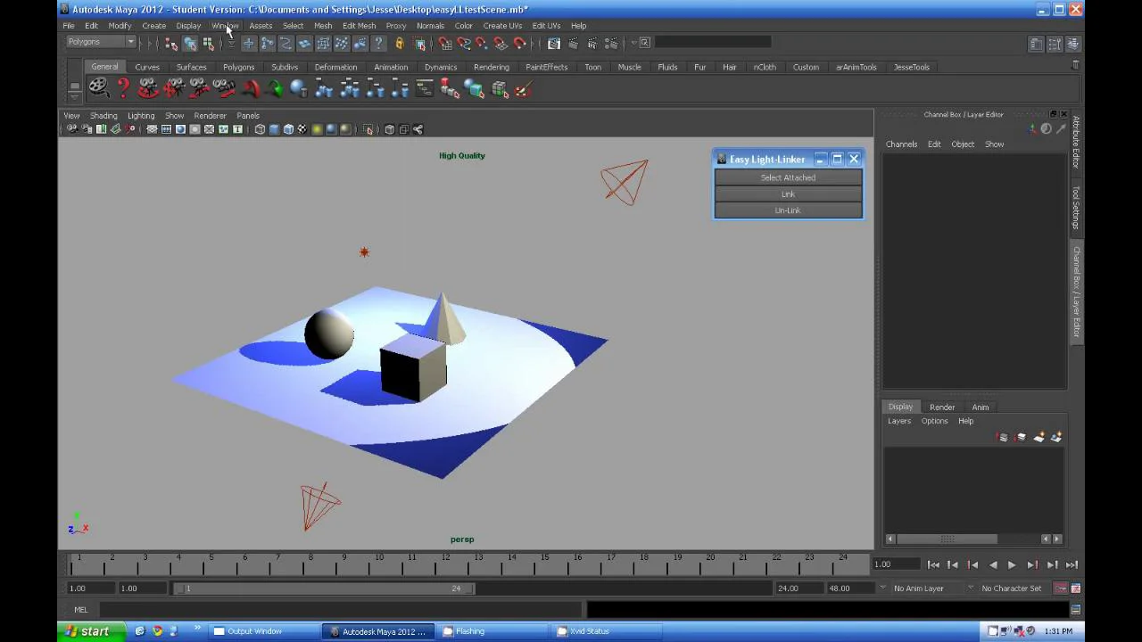 Easy Light-Linker Python Script on Vimeo