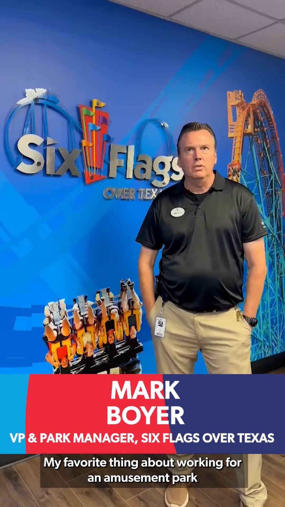 Just for FUN with VP & Park Manager, Six Flags Over Texas Mark Boyer