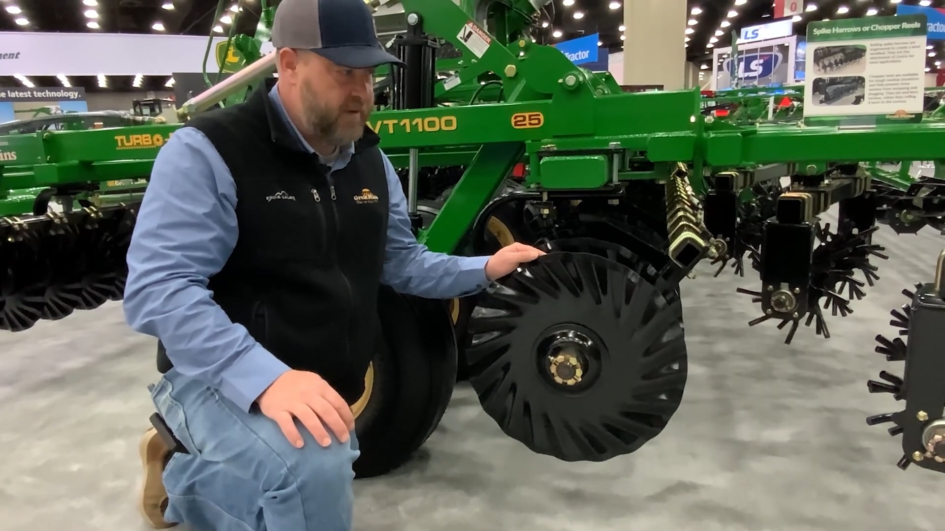How the Turbo Blade makes the VT1100 a True Vertical Tillage Tool