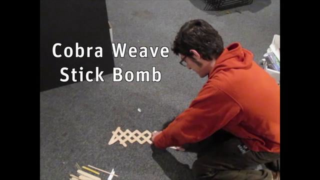 Cobra Weave Stick Bomb on Vimeo
