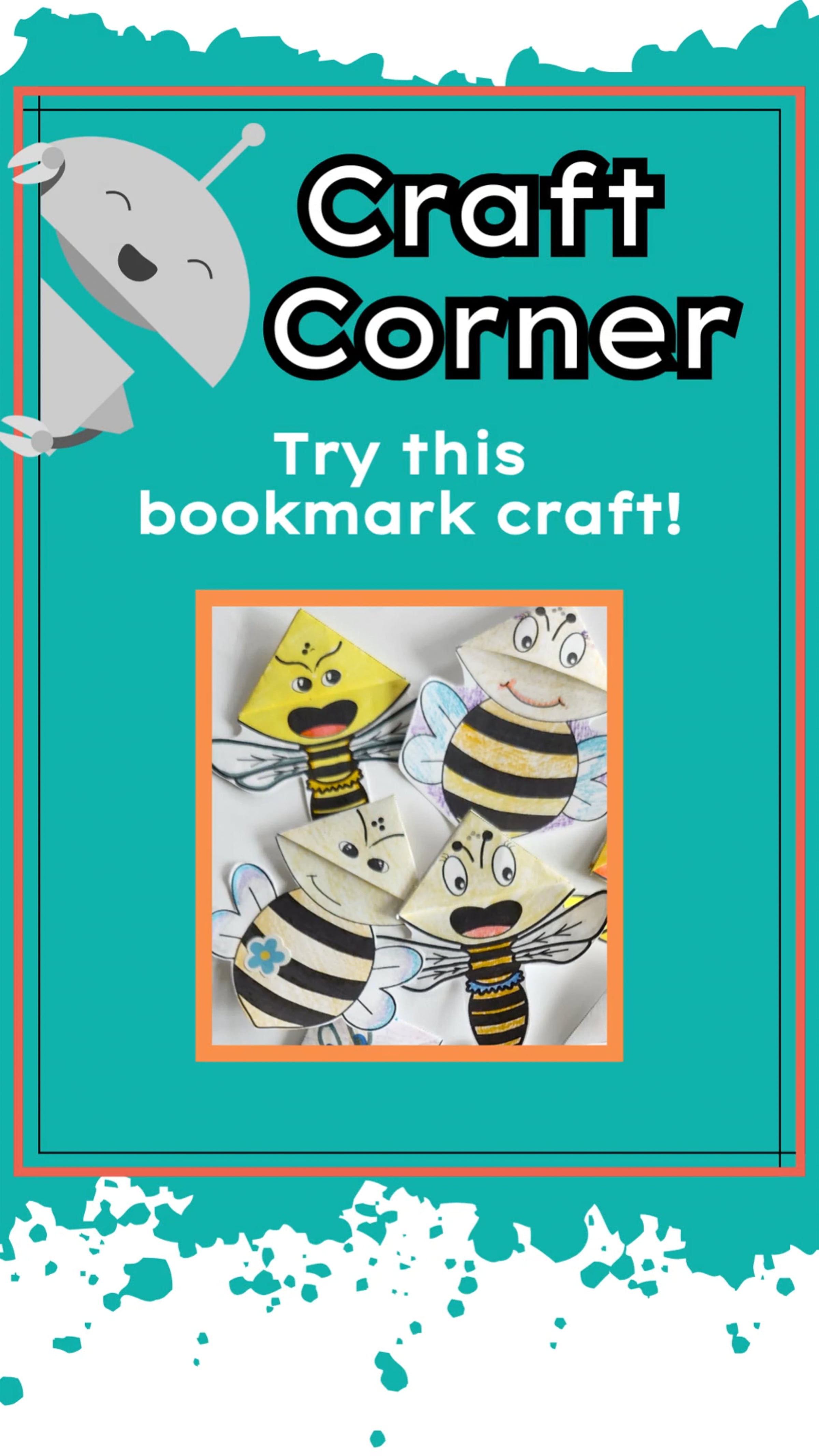 Craft Corner - Bee Bookmark
