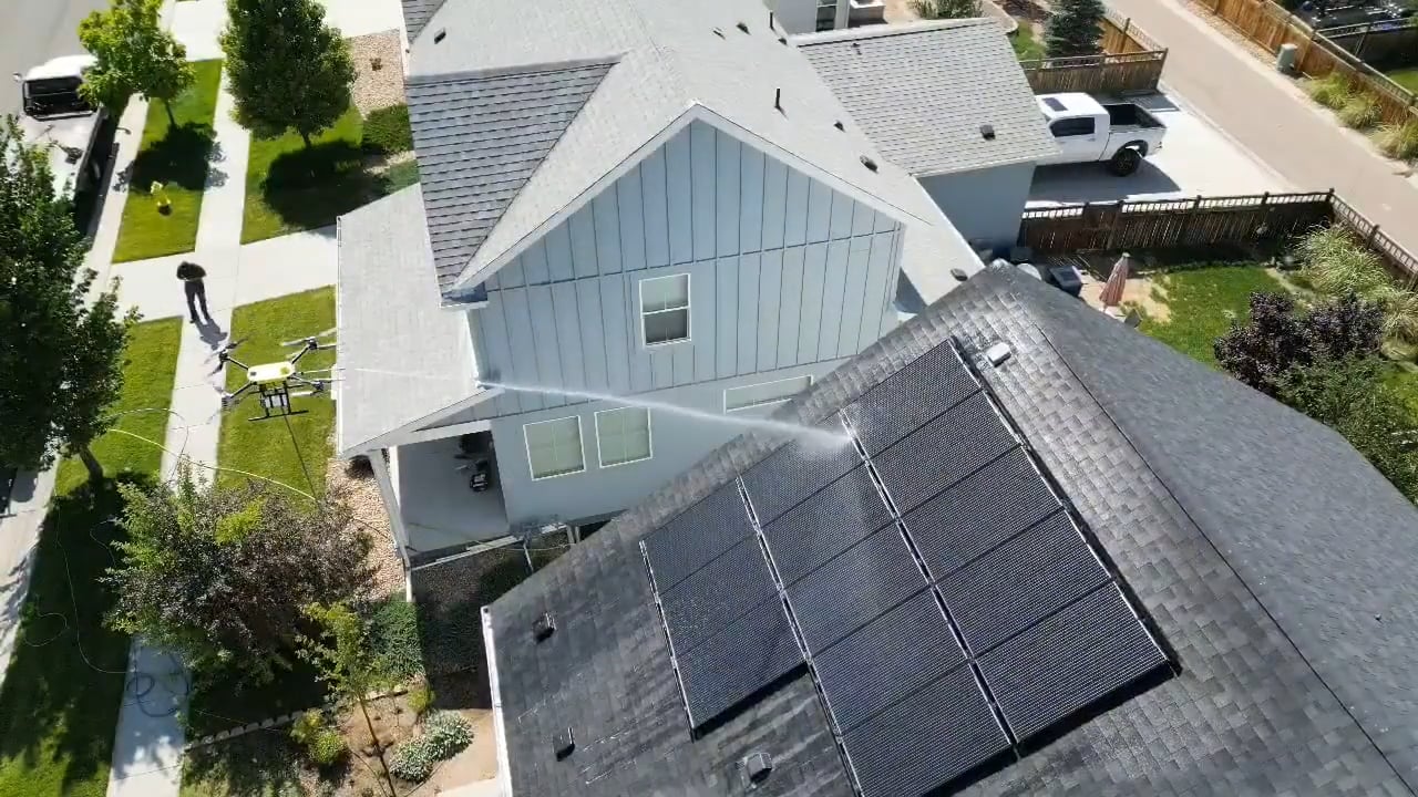 Expert Drone Power Washing Services | Precision Wash