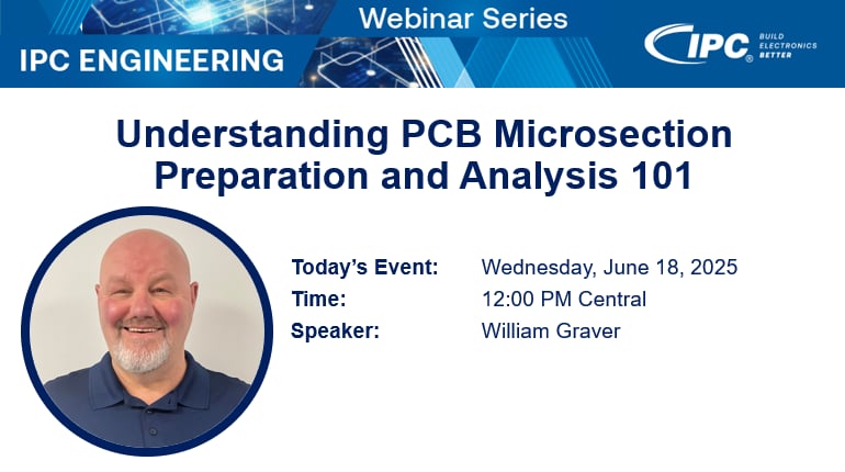 William Graver, Understanding PCB Microsection Preparation and Analysis 101