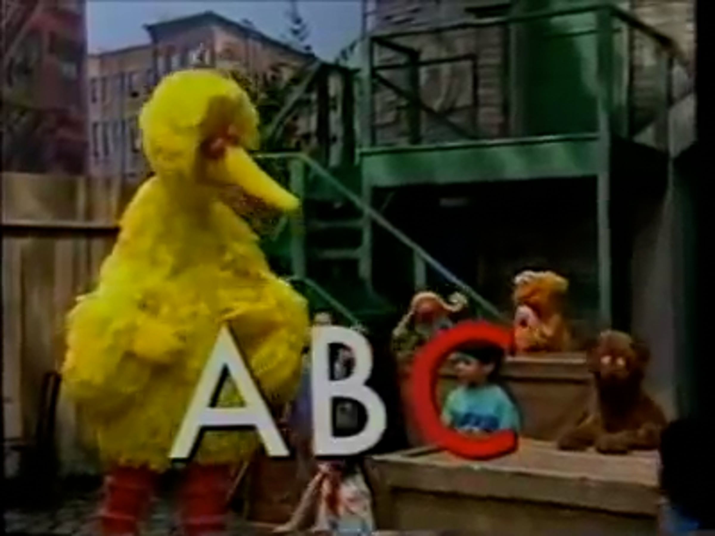 Sesame Street - The Alphabet Jungle Game (1998 VHS)