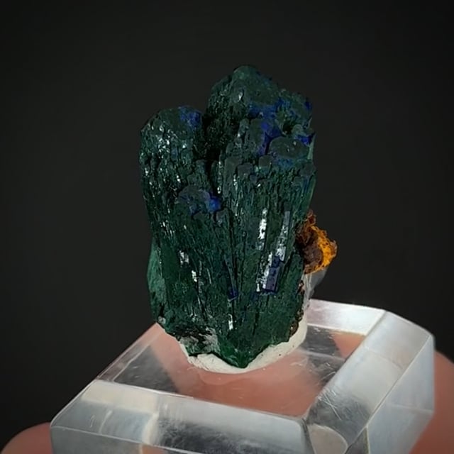 Malachite ps. Azurite | Copper Queen Mine, Queen Hill, Bisbee, Cochise ...