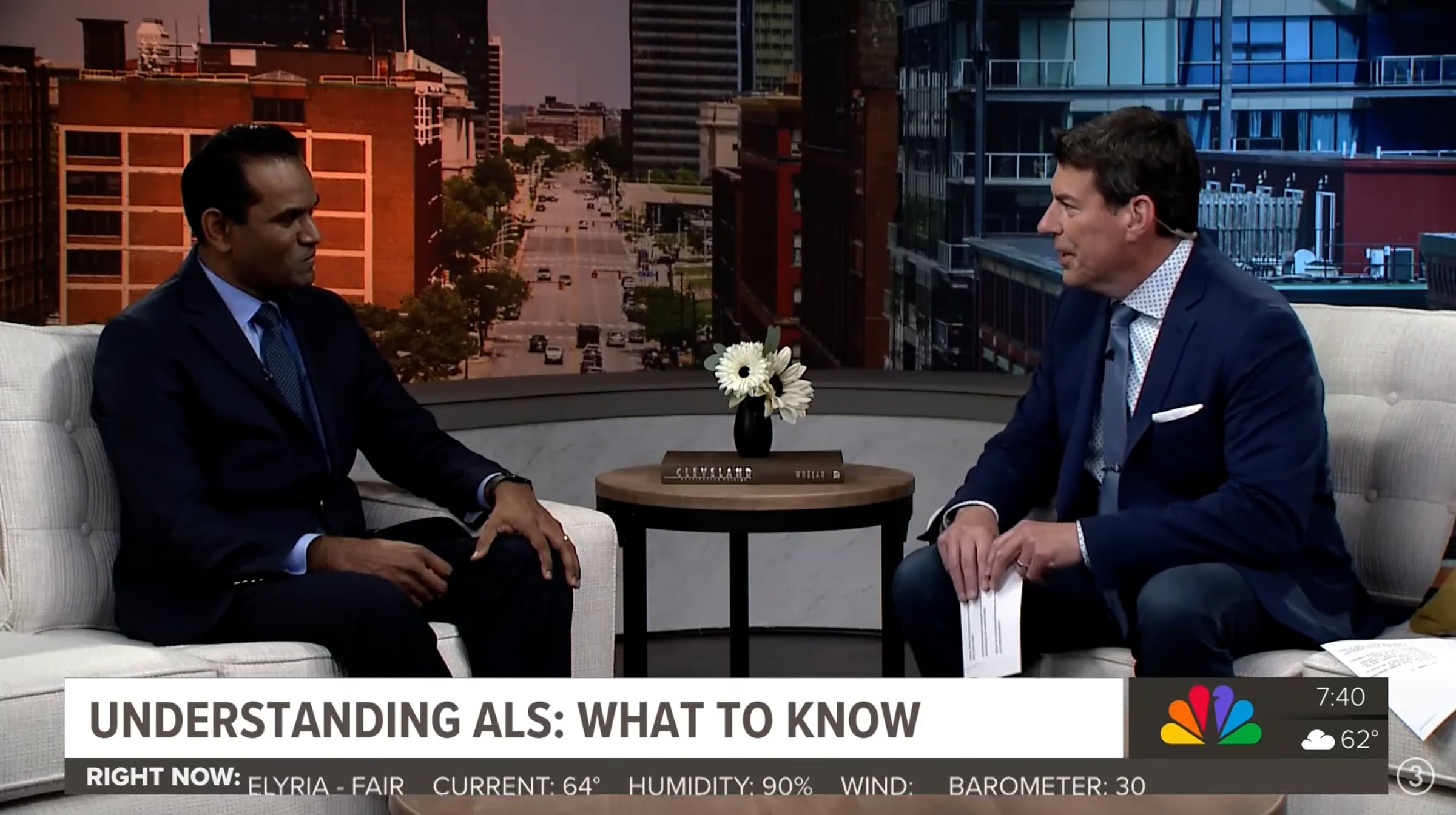 Dr. Morren Explains ALS on Channel 3 NBC