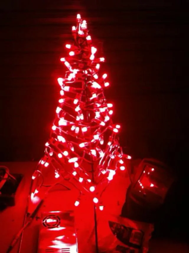 RGB Mini Tree using 12mm RGB Modules on Vimeo