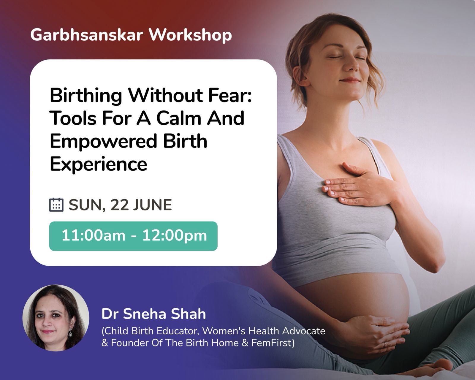 WCP - Birthing Without Fear: Tools for a Calm and Empowered Birth Experience