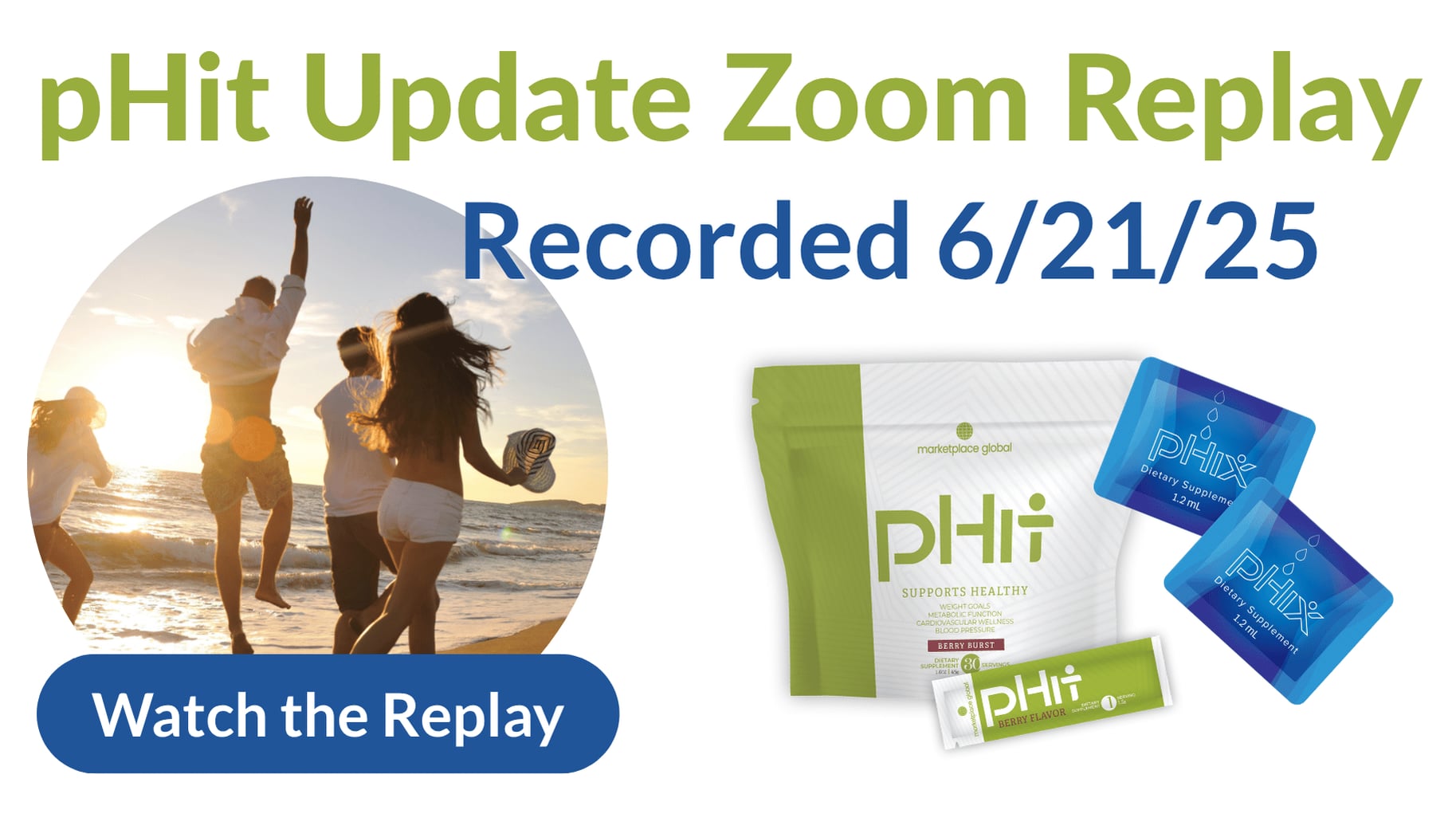 June 21, 2025 - pHit Update Zoom and New Beta USA Enrollment Option