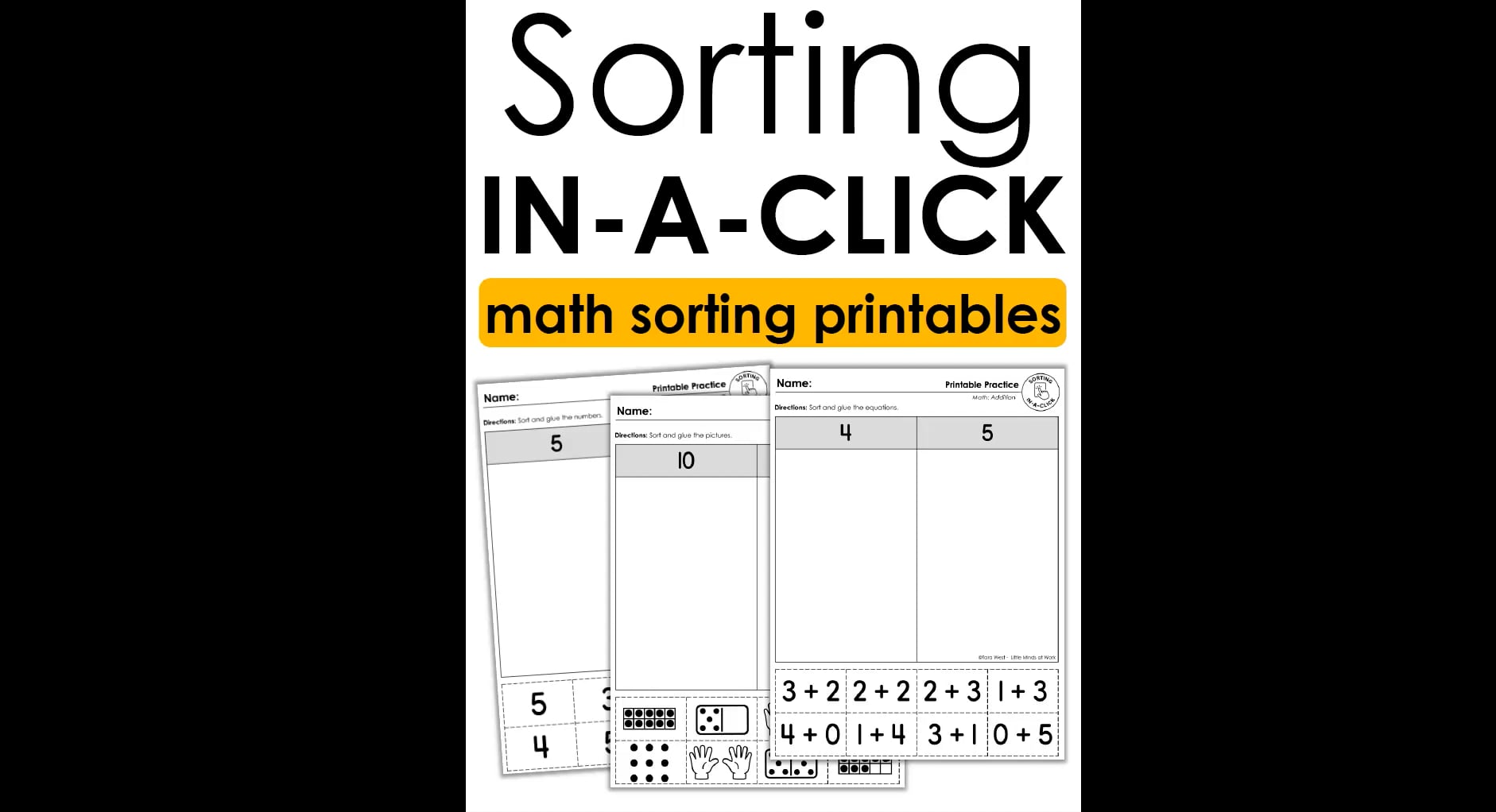 Sorting In-a-Click MATH