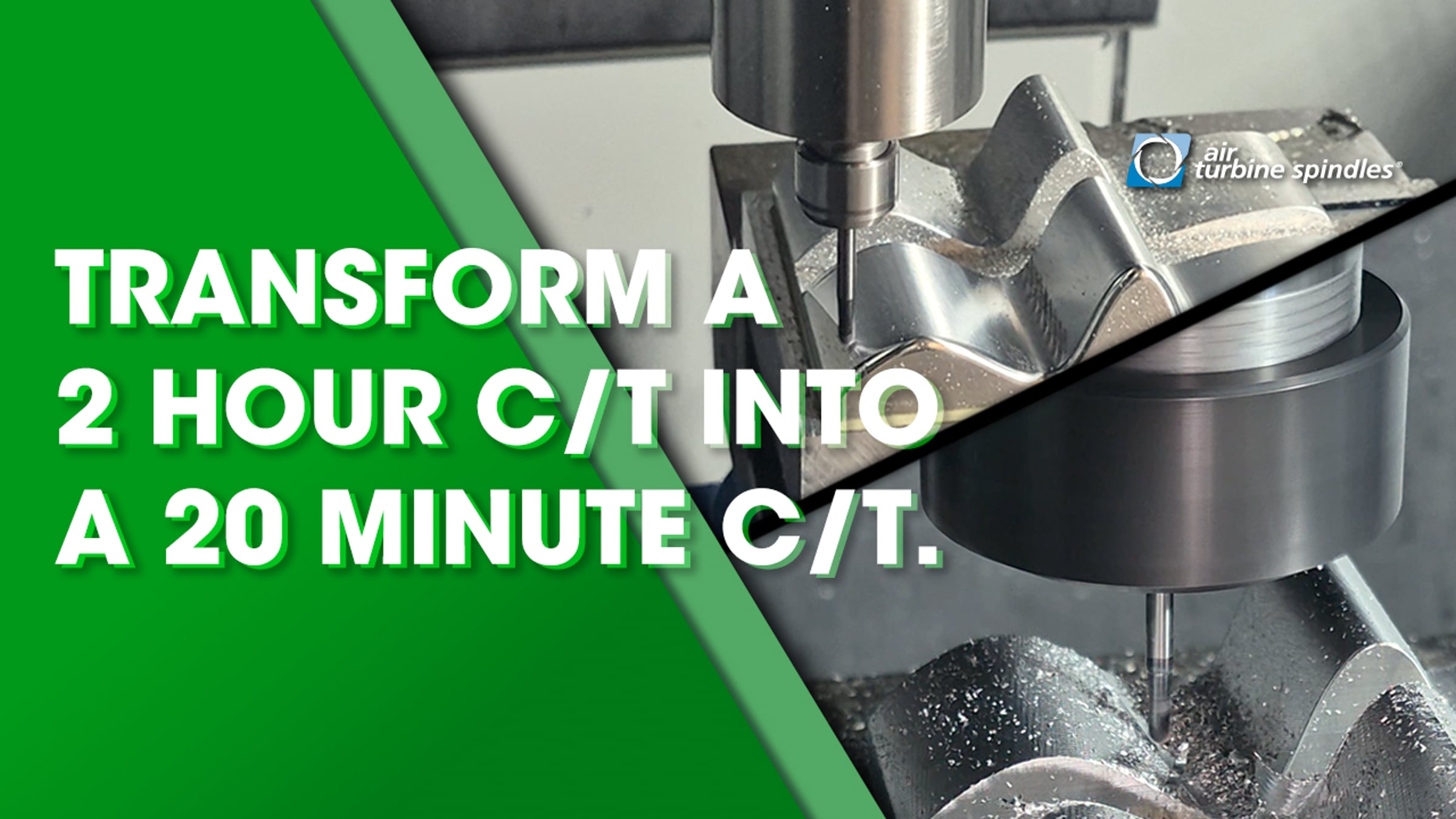 This 40,000 RPM CNC Spindle Cuts Your C/T Drastically