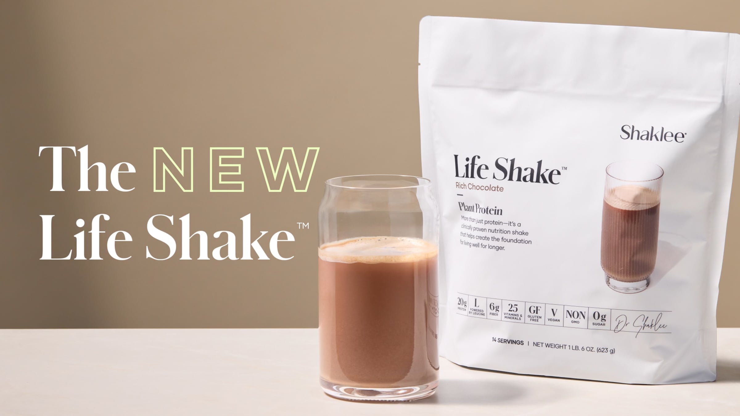 Life Shake™ | The Daily Nutrition Shake for a Longer, Healthier Life