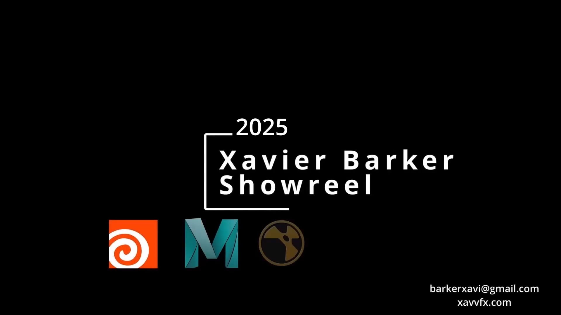 Xavier Barker Generalist Showreel June 2025