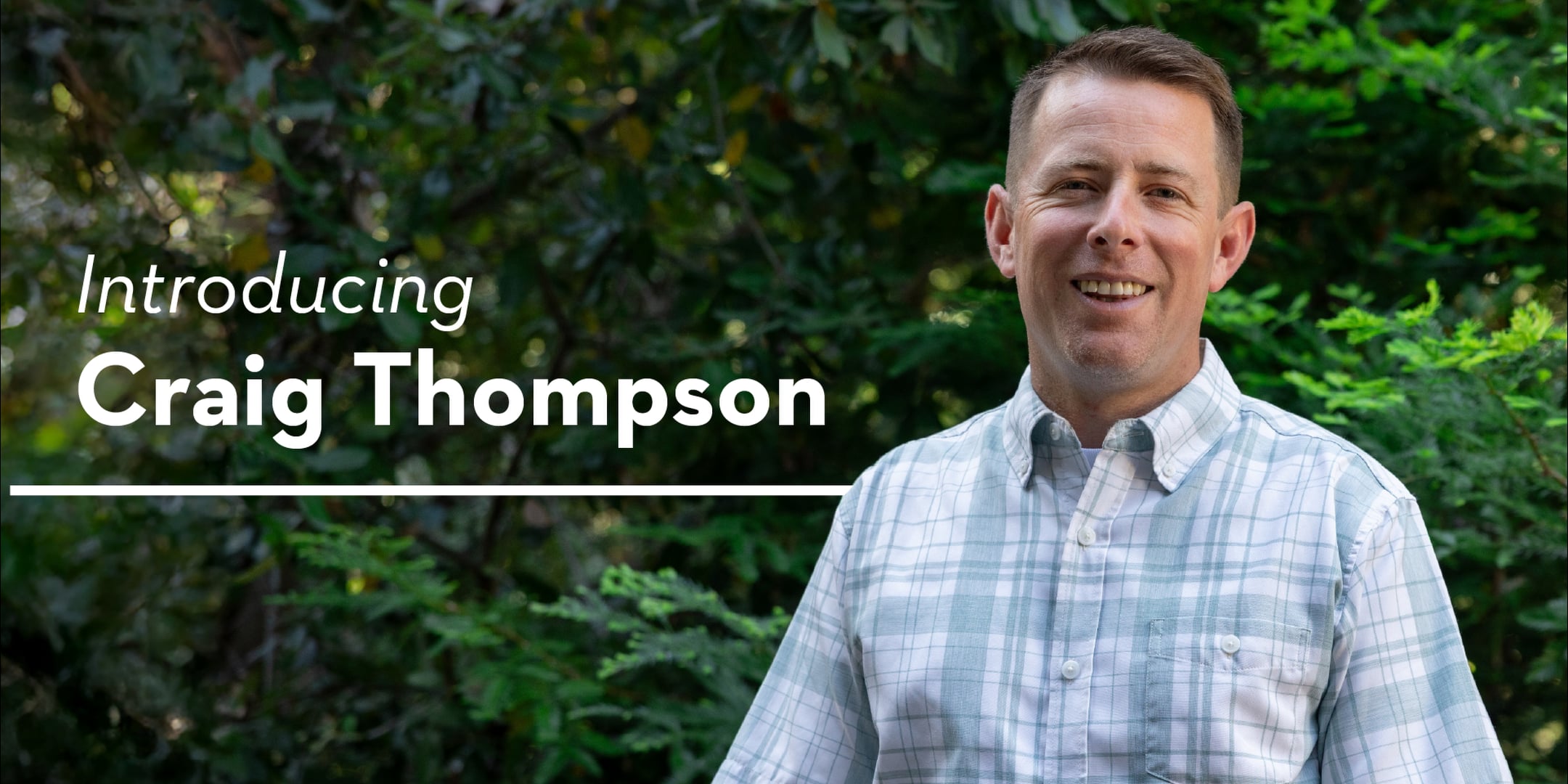 Mount Hermon CEO Announcement - Craig Thompson
