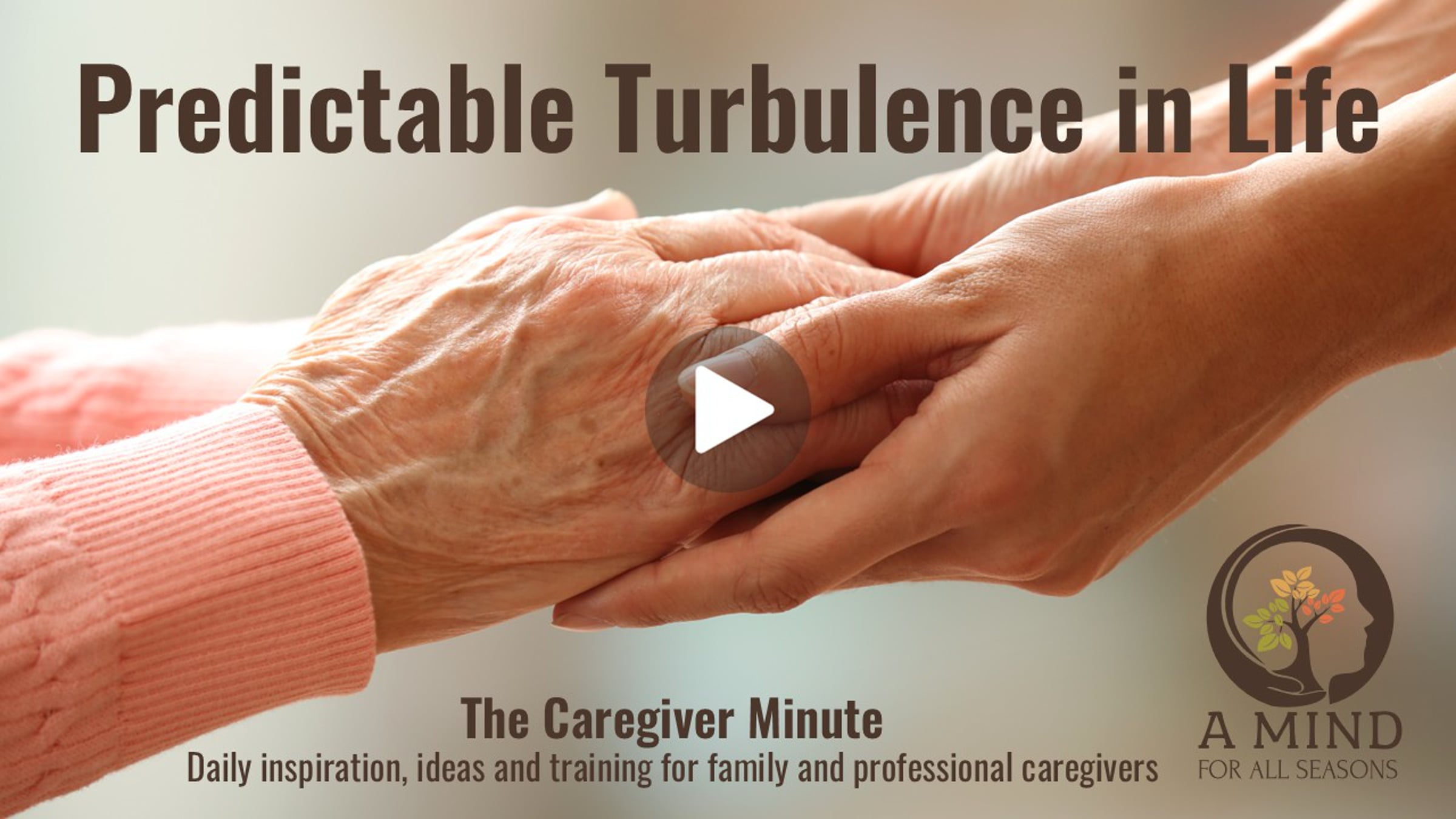 Predictable Turbulence in Life