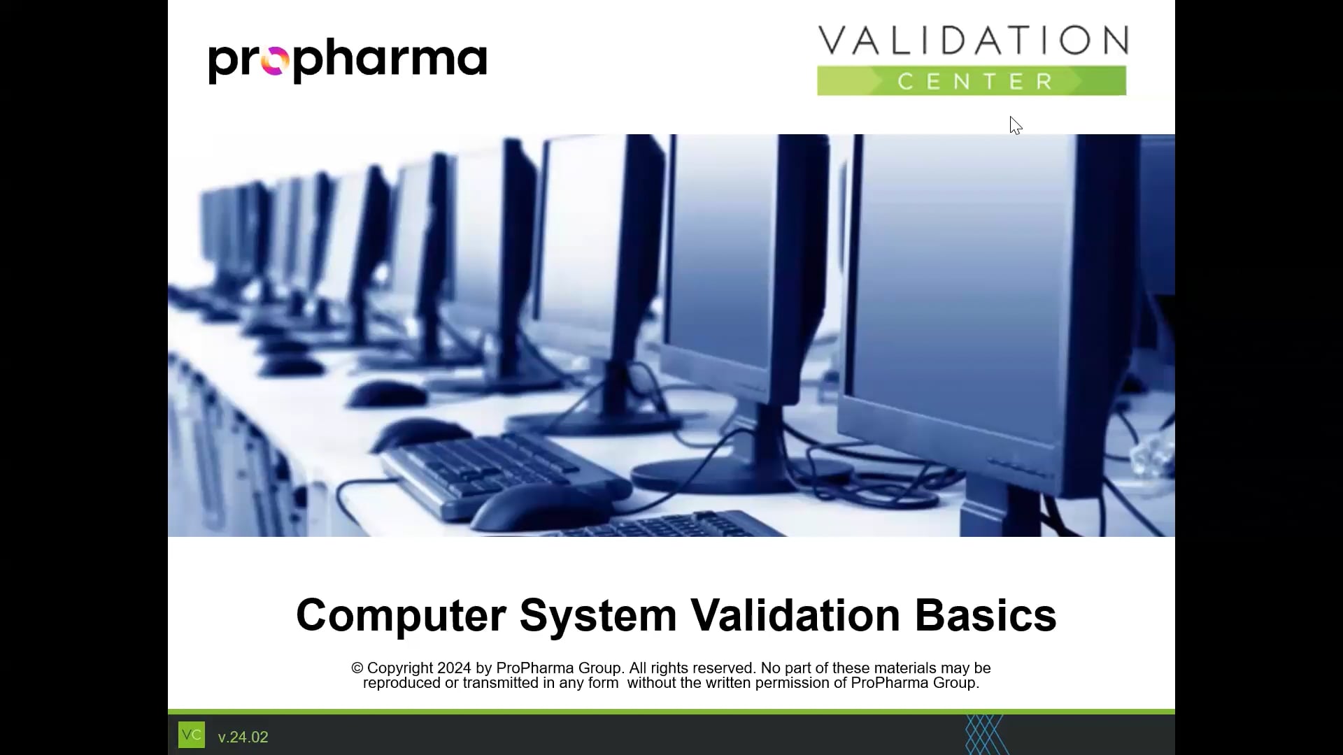 Computer System Validation Basics