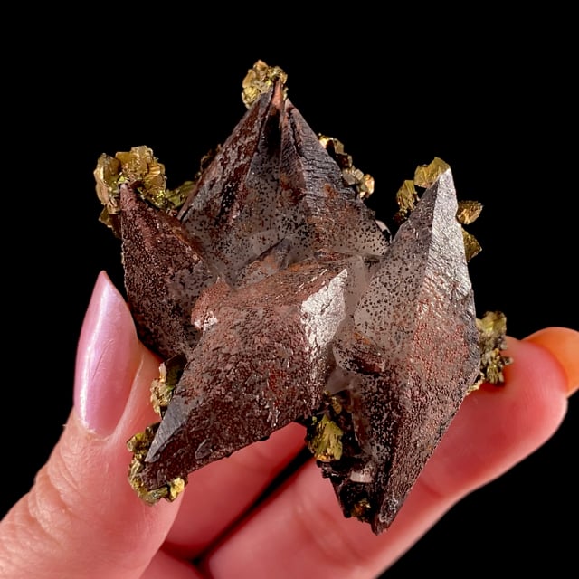 Calcite with Chalcopyrite | Pea Ridge Mine, Sullivan, Washington Co ...