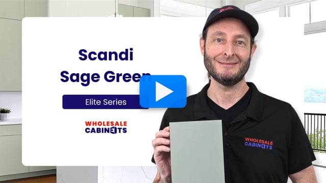 Scandi Sage Green Cabinets | Shop online at Wholesale Cabinets