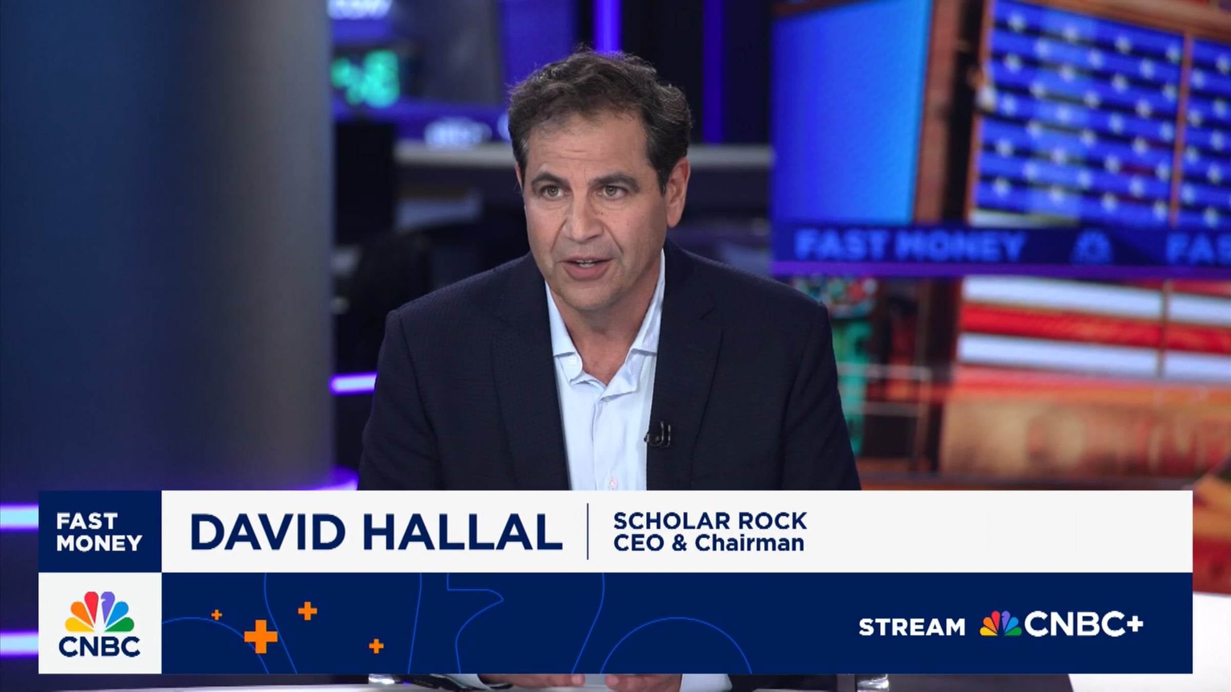 CNBC Fast Money with Scholar Rock CEO David Hallal