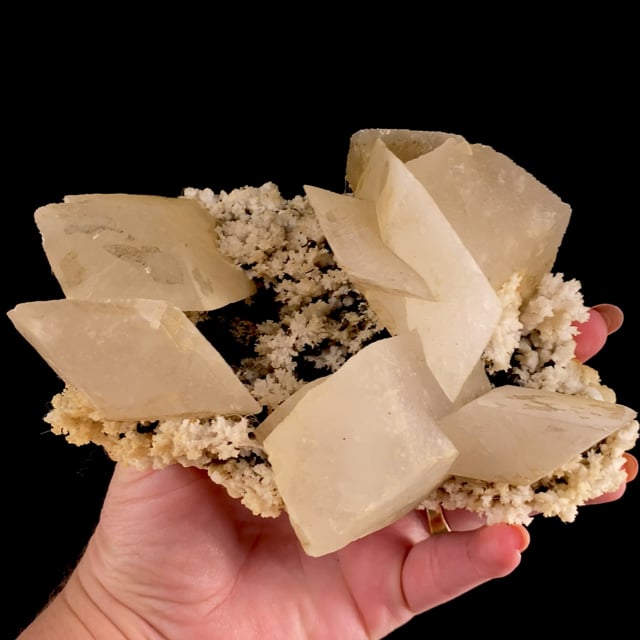 Calcite (excellent rare locality specimen) | Monroe Quarry (Monroe Rock ...