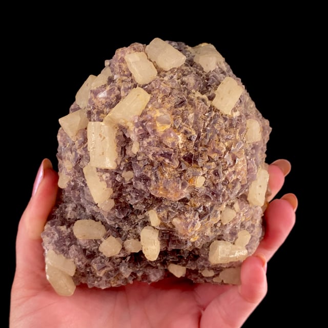 Fluorite (unusual ''geode''-esque formation) with Baryte | Colorado ...