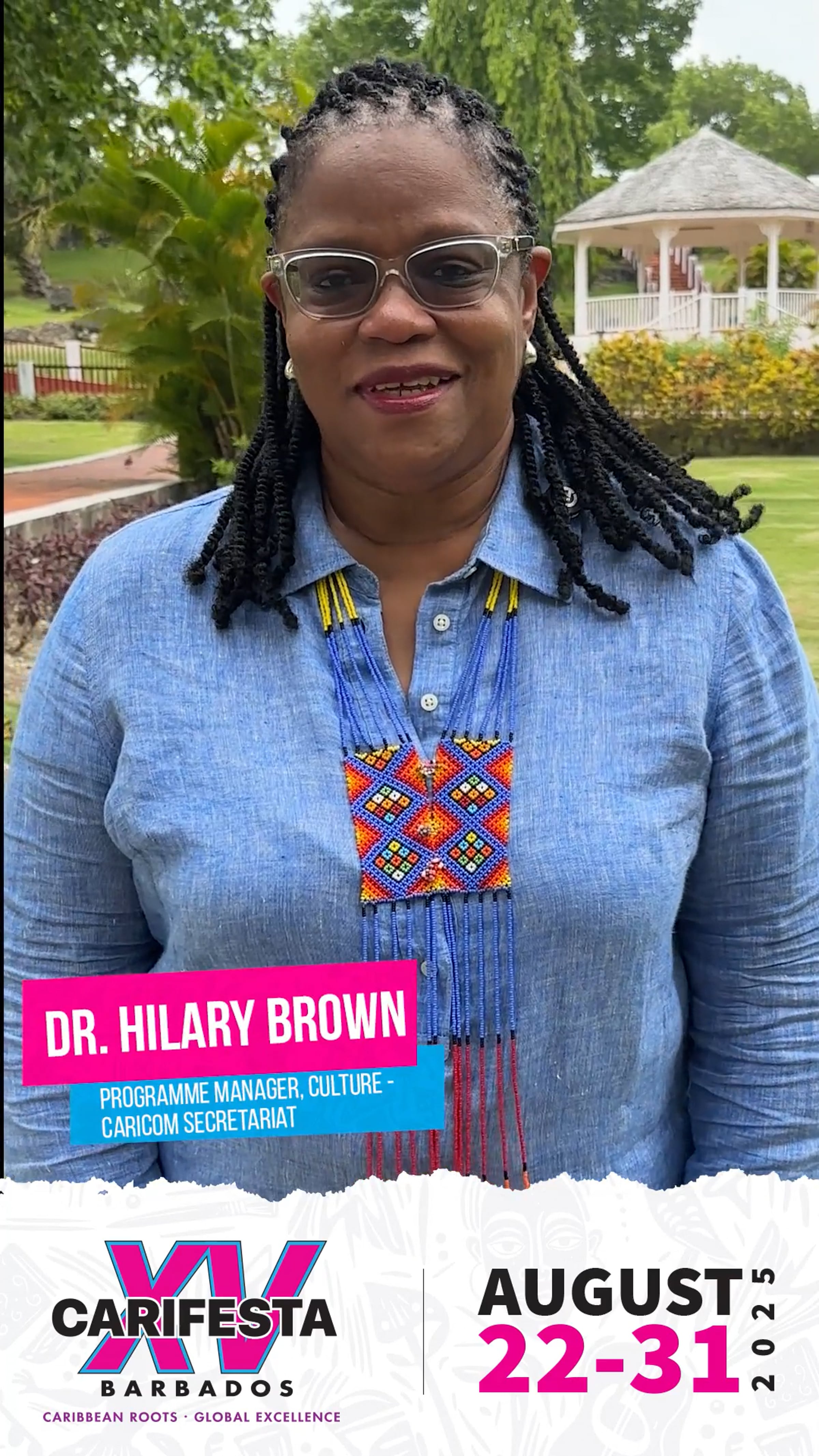 Dr Hilary Brown | Programme Manager Culture - CARICOM Secretariat | Value of IFD providing ...
