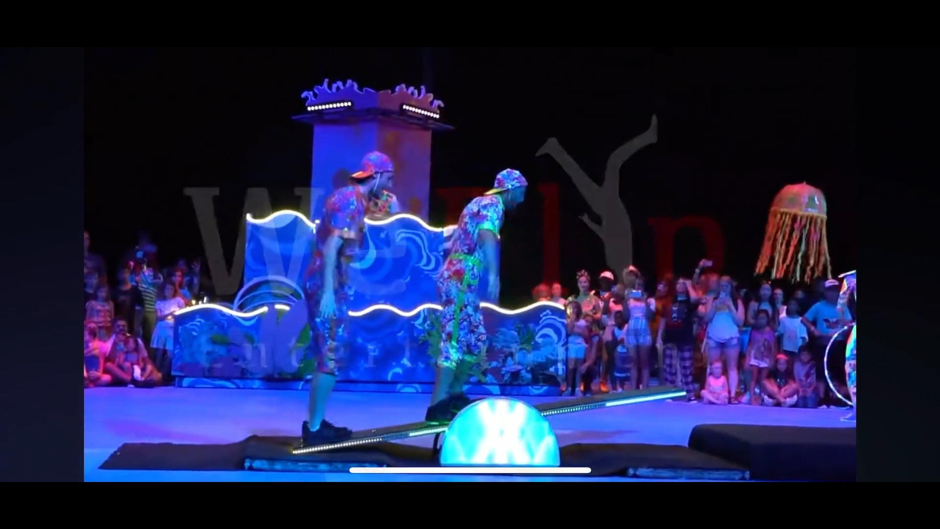 LED Teeterboard Act