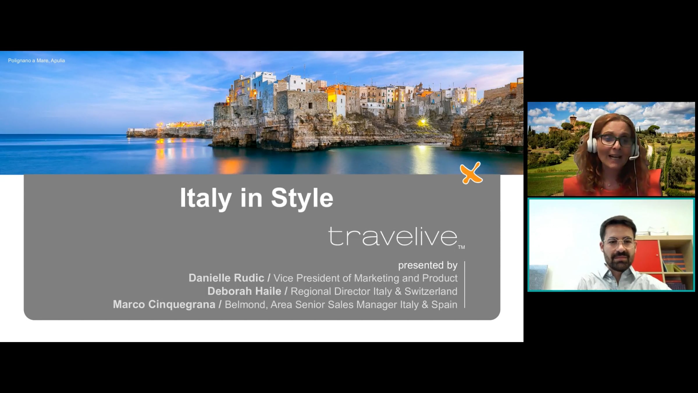 Italy Destination Training with Travelive and Belmond