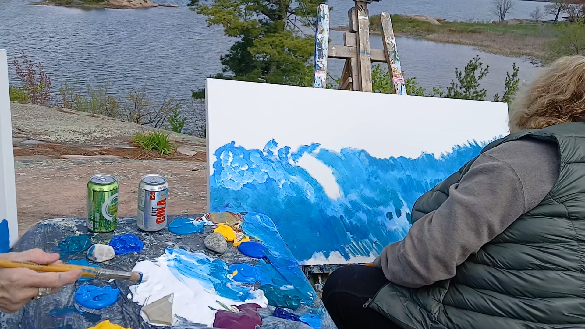 Wandering_Women_Killarney_Group_of_Seven_Painting with Pierre_Sabourin ...