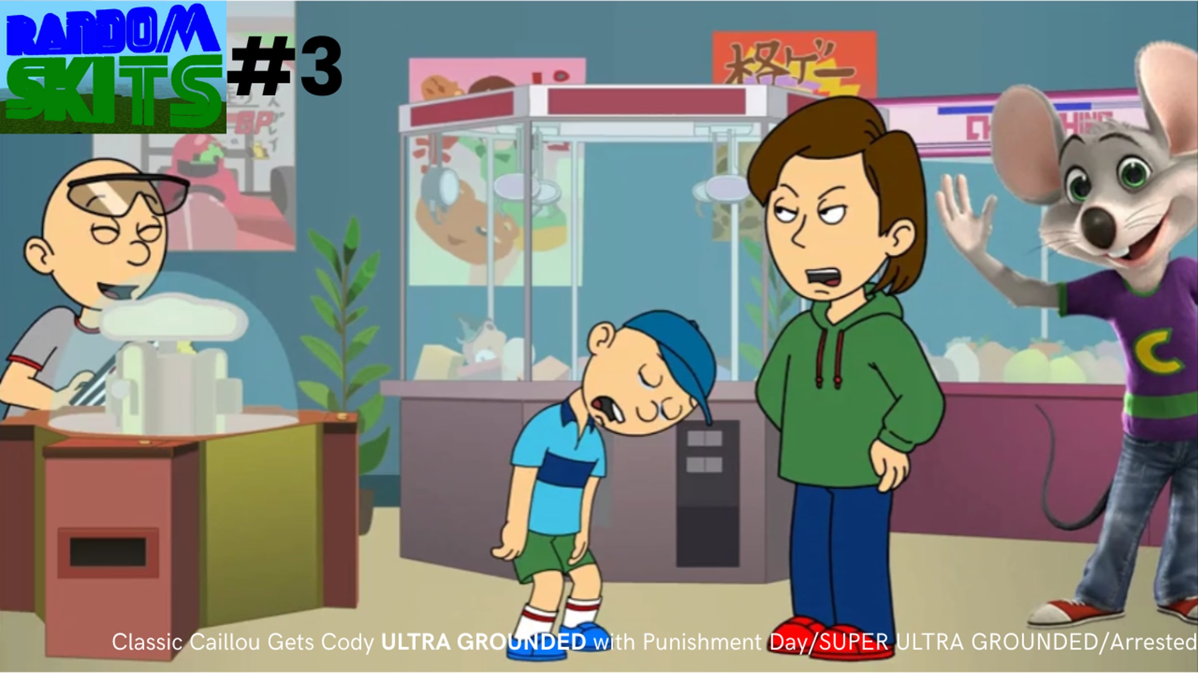 Random Skits #3: Classic Caillou Gets Cody ULTRA GROUNDED ft Punishment ...