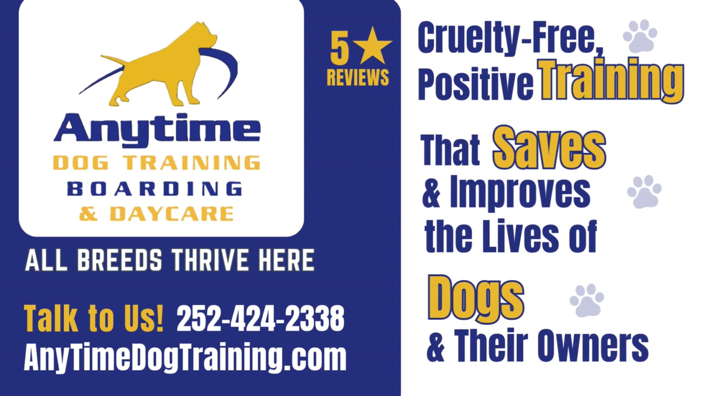Anytime Dog Training