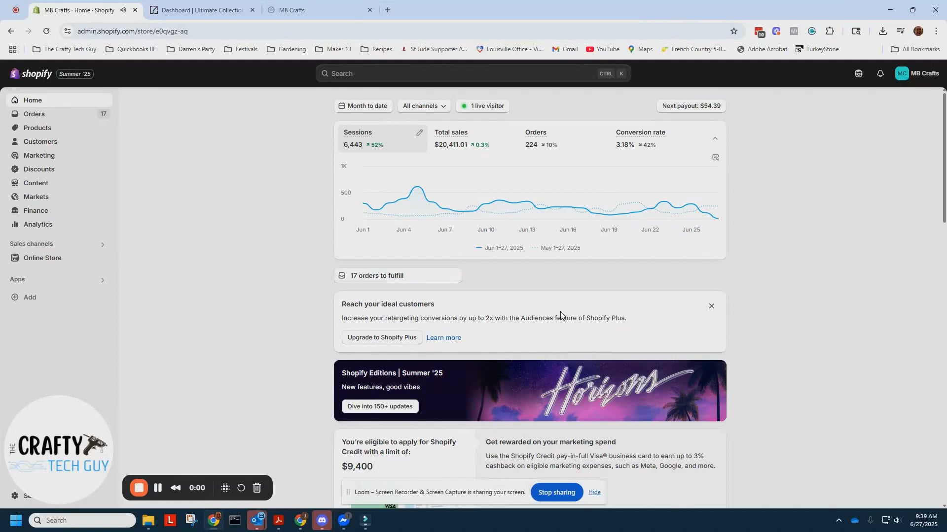 MB Crafts - Optimizing Your Shopify Store with Ultimate Collection Manager