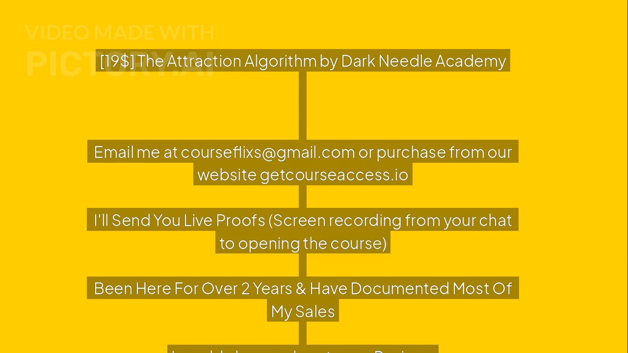 The Attraction Algorithm by Dark Needle Academy - Getcourseaccess.io