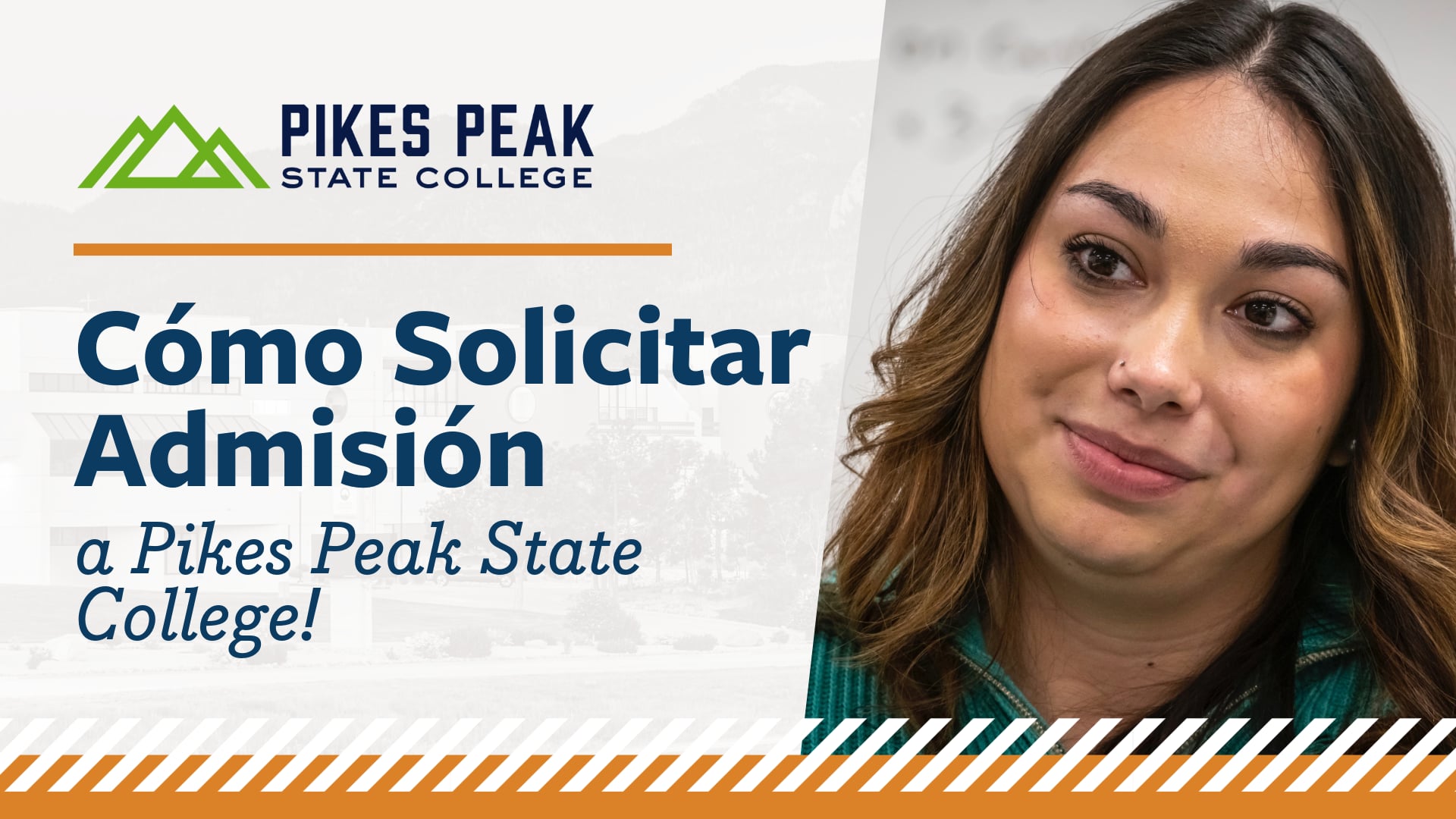 Cómo solicitar admisión a Pikes Peak State College!