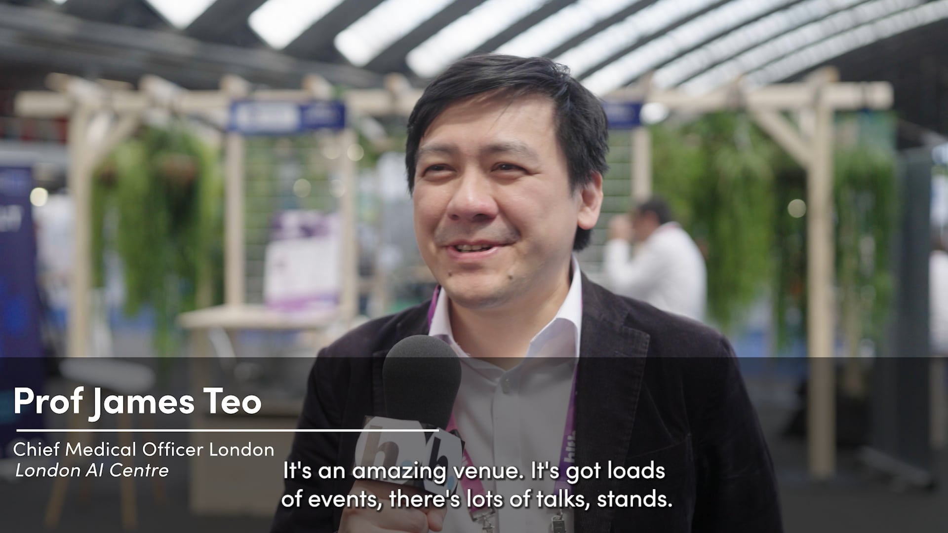 Show Floor Voxpop - James Teo - Clinical Director of Data Science And AI