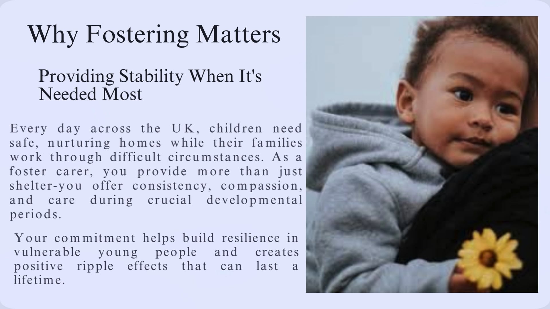 Support, Stability, and Heart – Become A Foster Carer in the UK