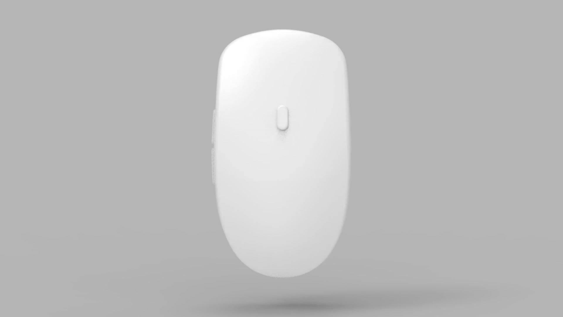IP53 Water-Resistant Easy Clean Wireless Optical Mouse White