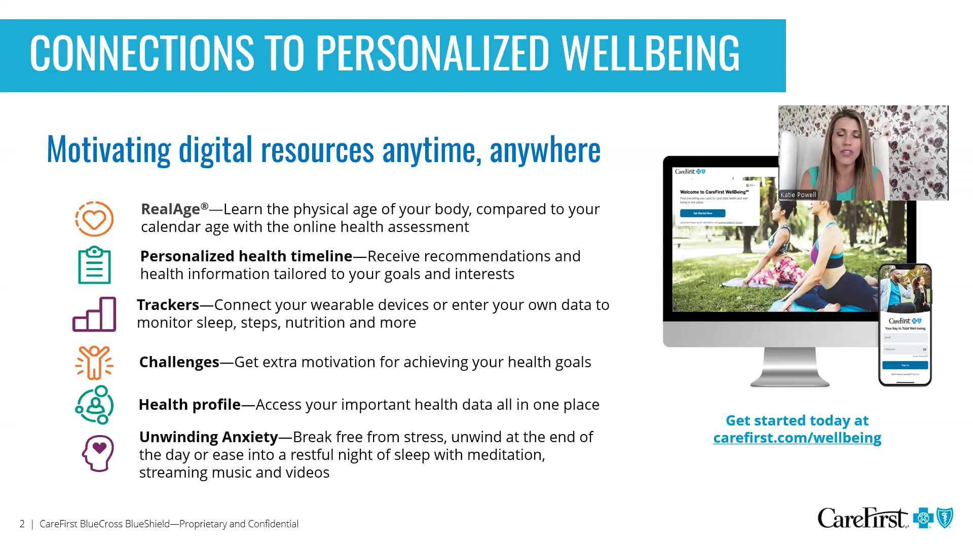CareFirst Wellbeing Benefits Overview