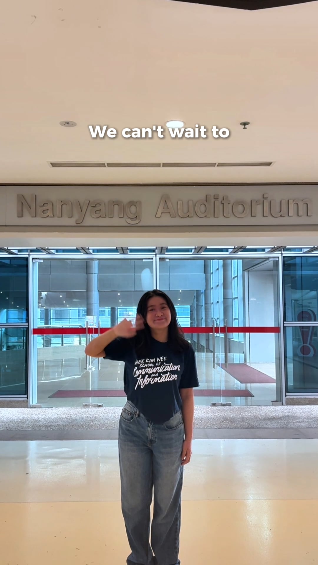 Opening Ceremony at Nanyang Auditorium