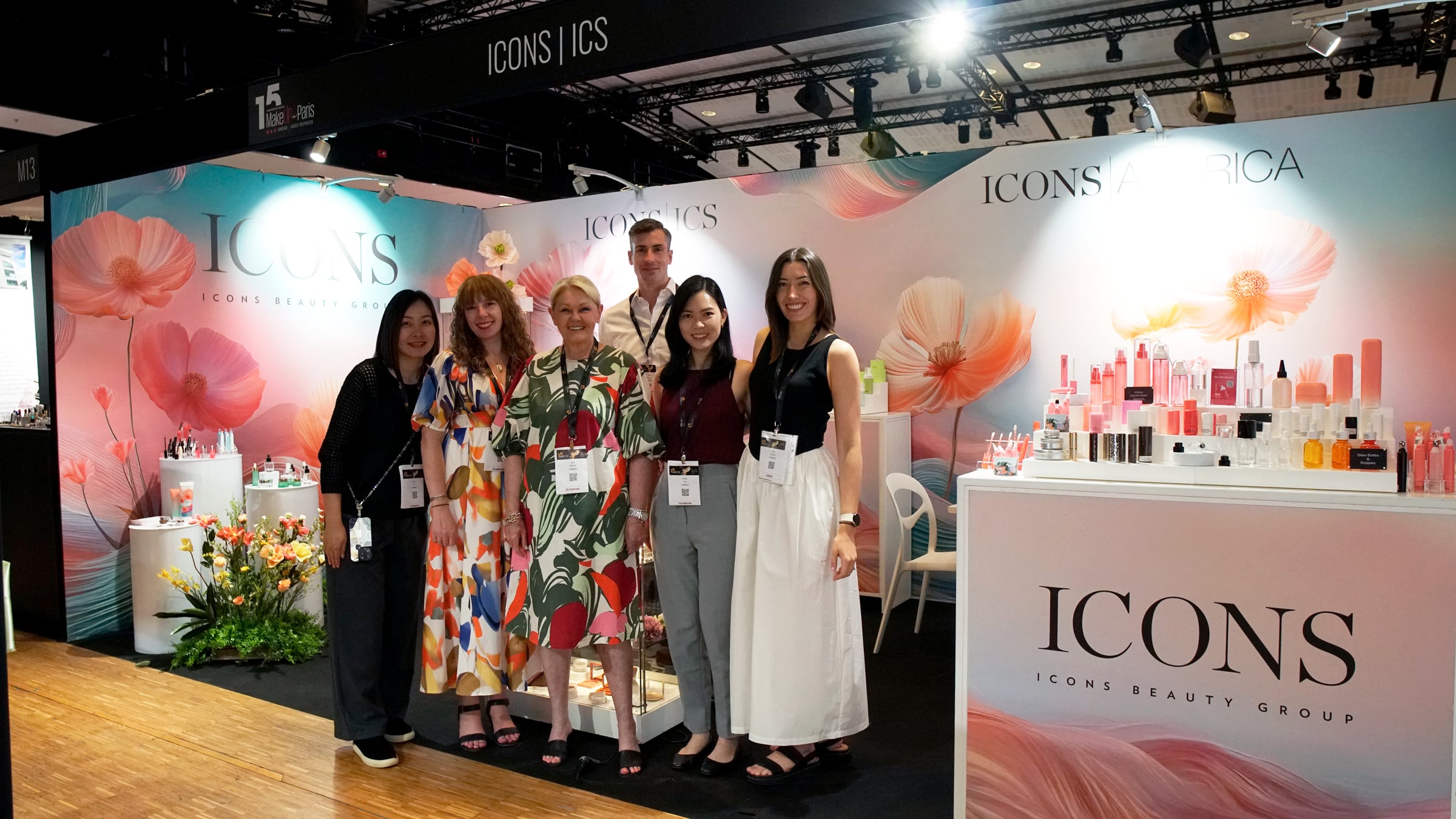 ICONS Beauty Group exhibit at MakeUp in Paris 2025 | Videos & Movies on ...