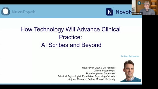 Webinar: How Technology Will Advance Clinical Practice - NovoPsych