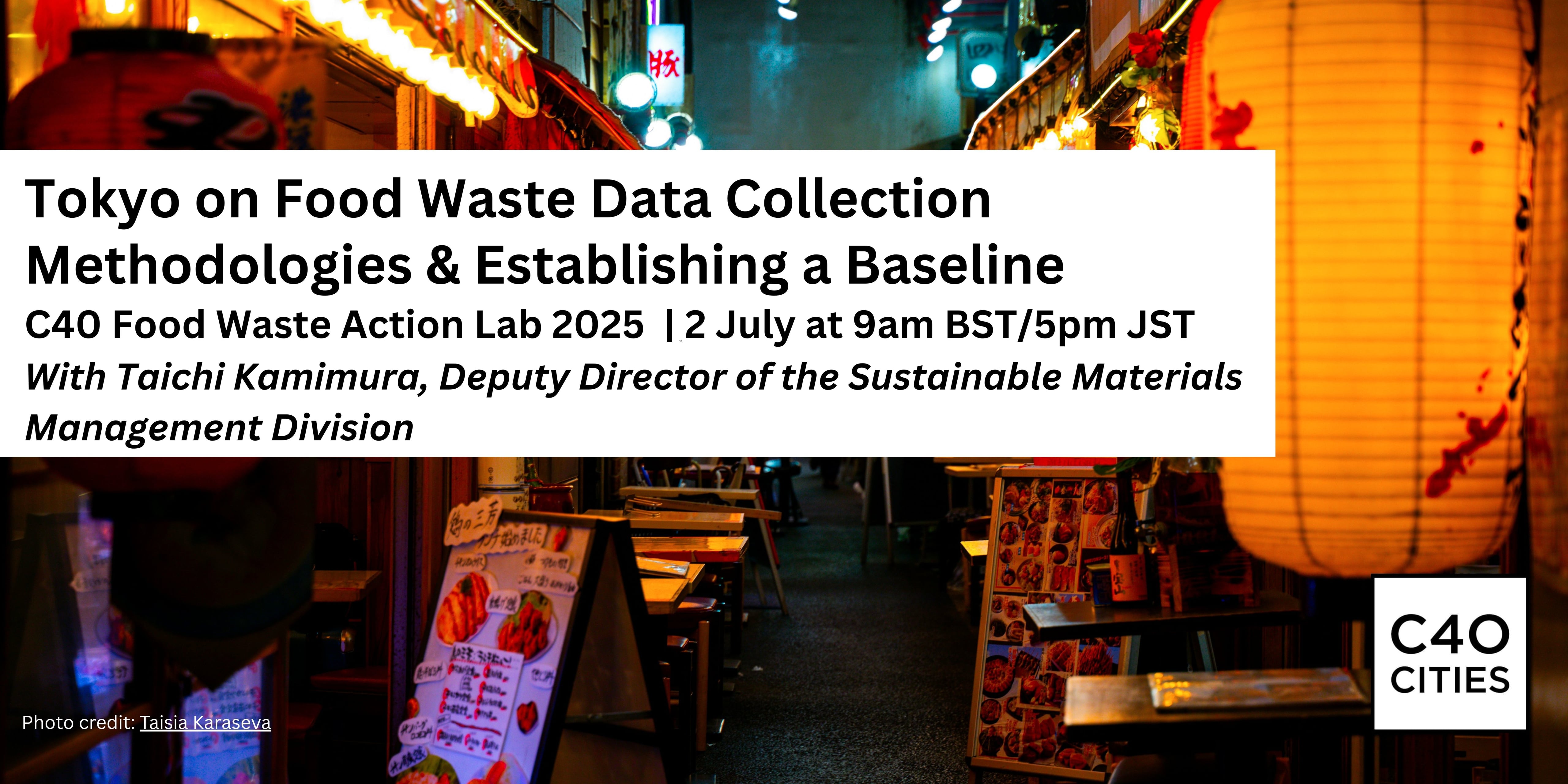 FWAL - TOKYO: Food Waste Data Collection Methodology & Establishing a ...