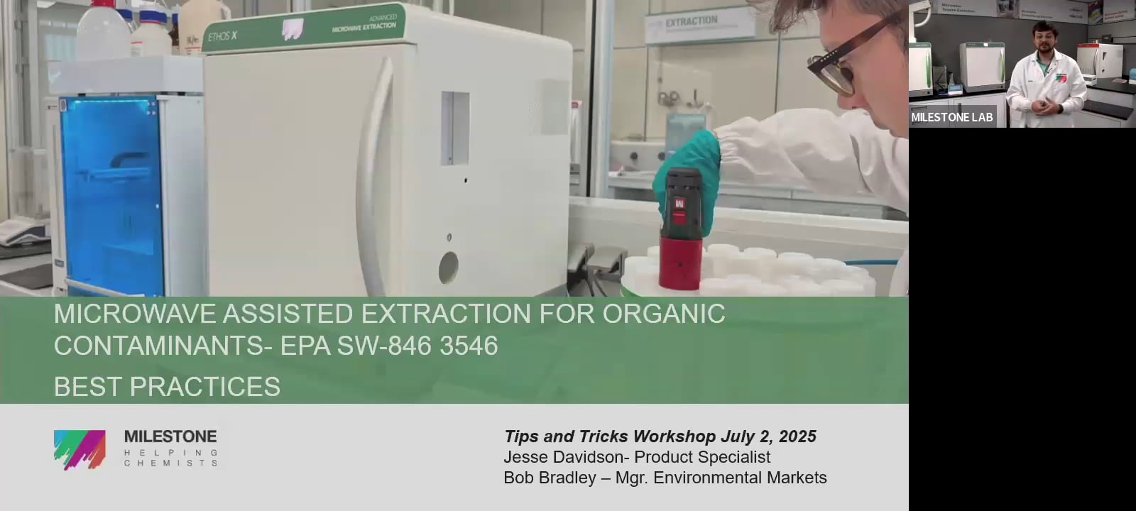 Tips & Tricks: How to Optimize Microwave Extraction of Soils and Solids for Organic Pollutants
